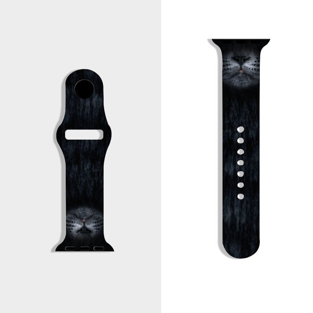 Gothic Apple Watch Band, Black Cat Watch Band, Witchy Watch Band, Goth ...