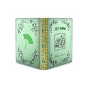 Book Wallet, Little Women Book Wallet, Dark Academia Wallet, Vegan ...
