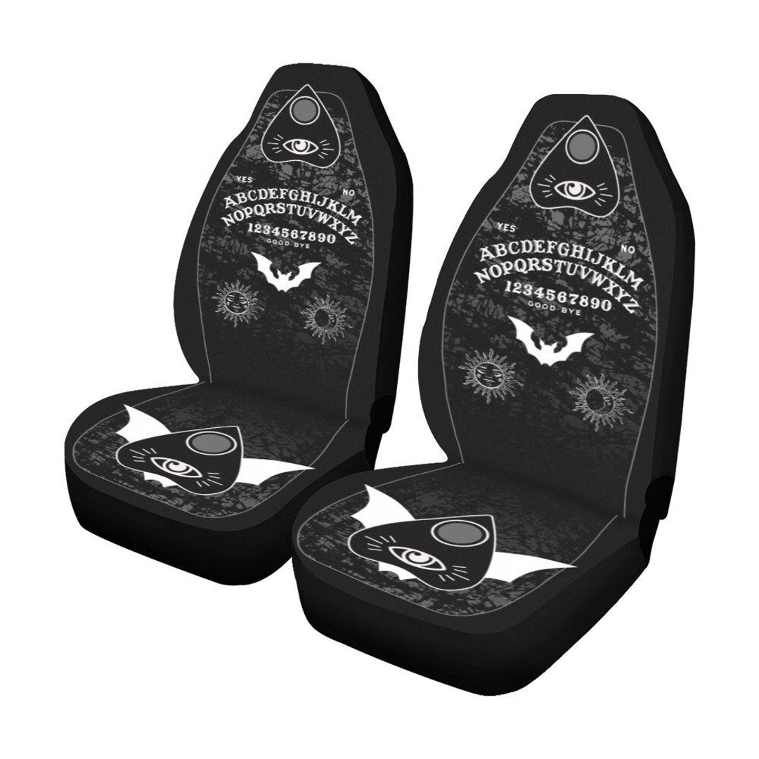 Goth Car Seat Covers, Ouija Board Car Seat Covers, Gothic Car Accessory ...
