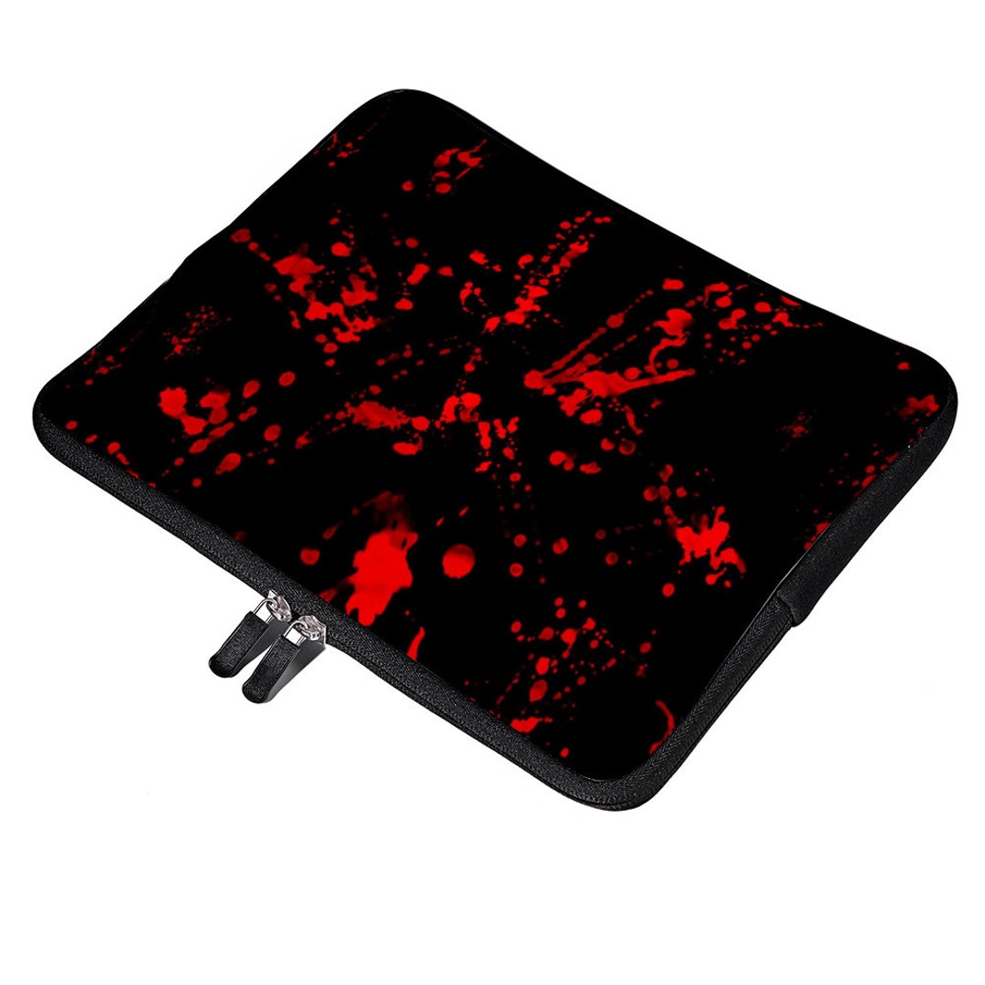 Blood Spatter Laptop Sleeve, Horror Laptop Case, Halloween Laptop Bag ...