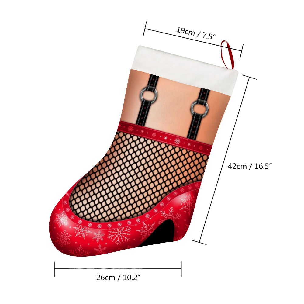 Funny Christmas Stocking Funny Christmas Decoration Sexy - Etsy Canada