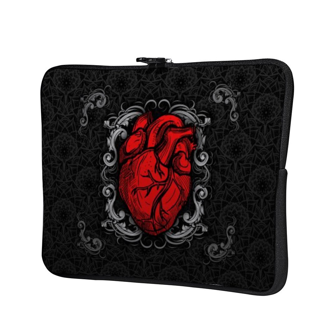 Gothic Laptop Sleeve, Anatomical Heart Laptop Case, Victorian Laptop ...