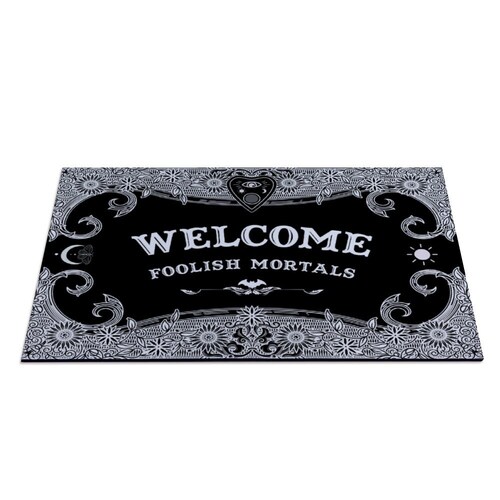 Gothic Door Mat Halloween Doormat Goth Welcome Mat Witchy - Etsy