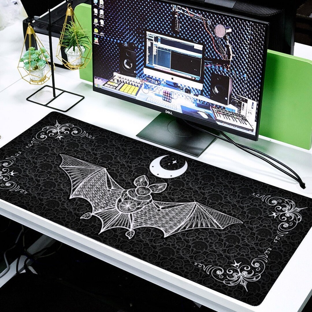 Gothic Office Decor, Large Mouse Pad, Gothic Home Decor, Witchy Desk ...