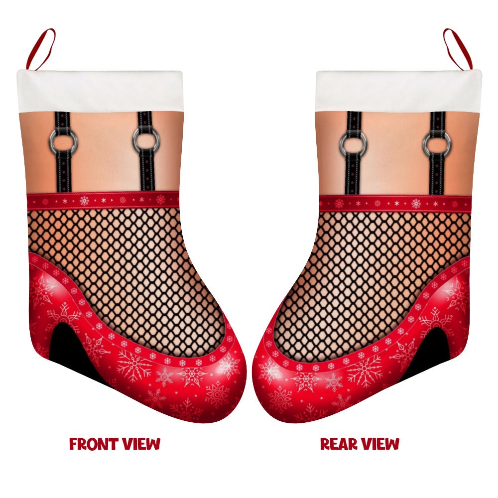 Funny Christmas Stocking Funny Christmas Decoration Sexy - Etsy Canada