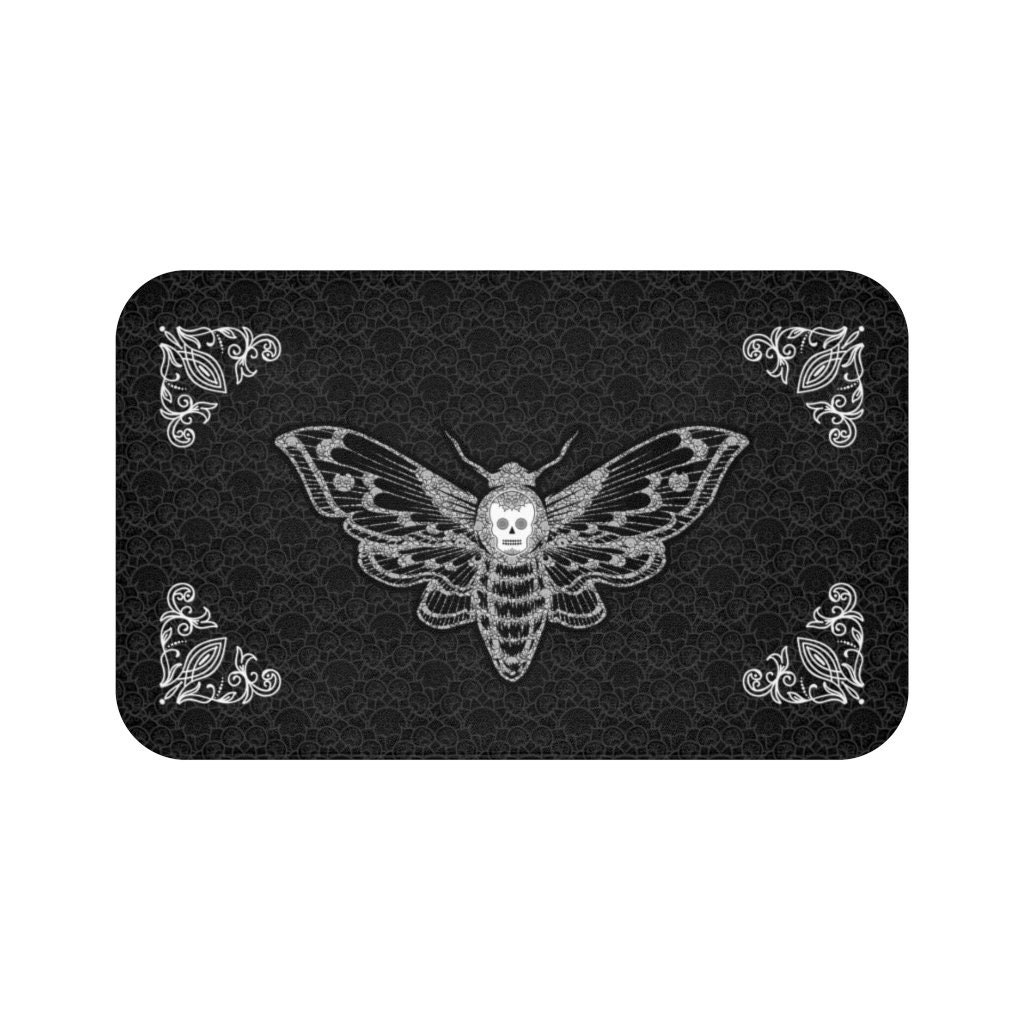 Gothic Decor Gothic Bath Mat Gothic Bathroom Decor | Etsy