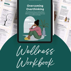 ANXIETYGONE Overcoming Overthinking Workbook: Mental Health Journal ...