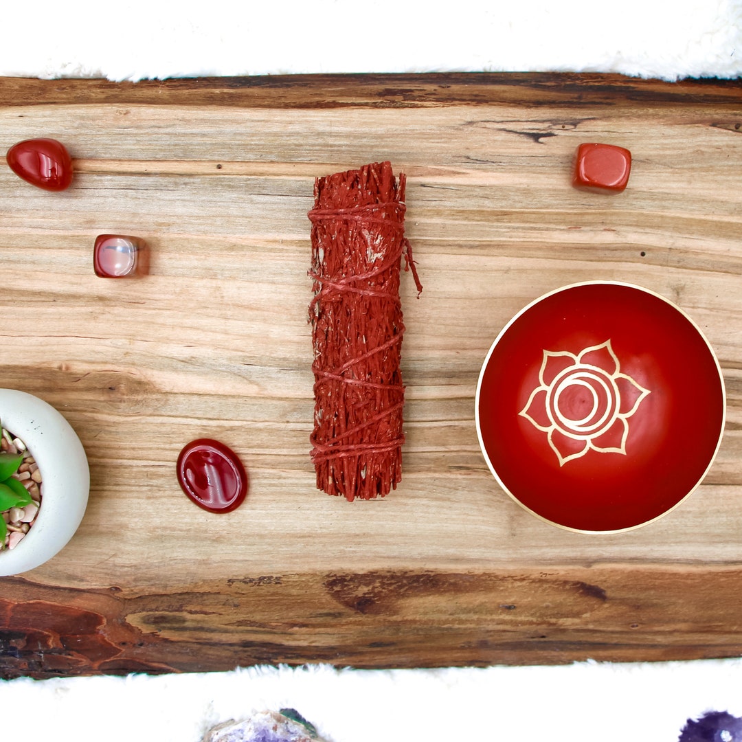 Red Dragon's Blood Smudge Sage 3-4 White Sage Smudging Kits Saging ...