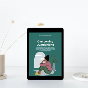 ANXIETYGONE Overcoming Overthinking Workbook: Mental Health Journal ...