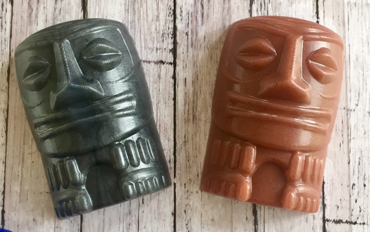 Tiki Man Soap/tiki Bar/tiki Party/aloha Hawaii Tiki Soap Bar/ | Etsy