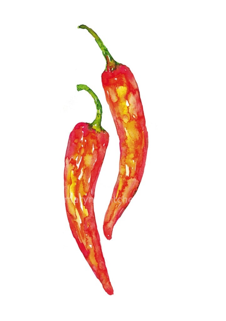 Red Hot Chili Peppers Kitchen Decor Painting Wall Poster Wall Art ...