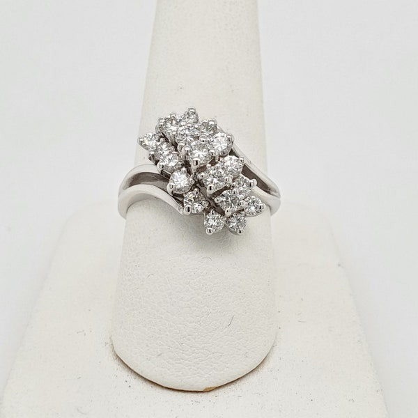 Waterfall Ring Diamond - Etsy