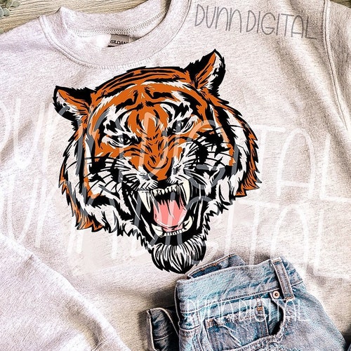 Tiger PNG Sublimation Design DOWNLOAD for Sublimation Transfer - Etsy
