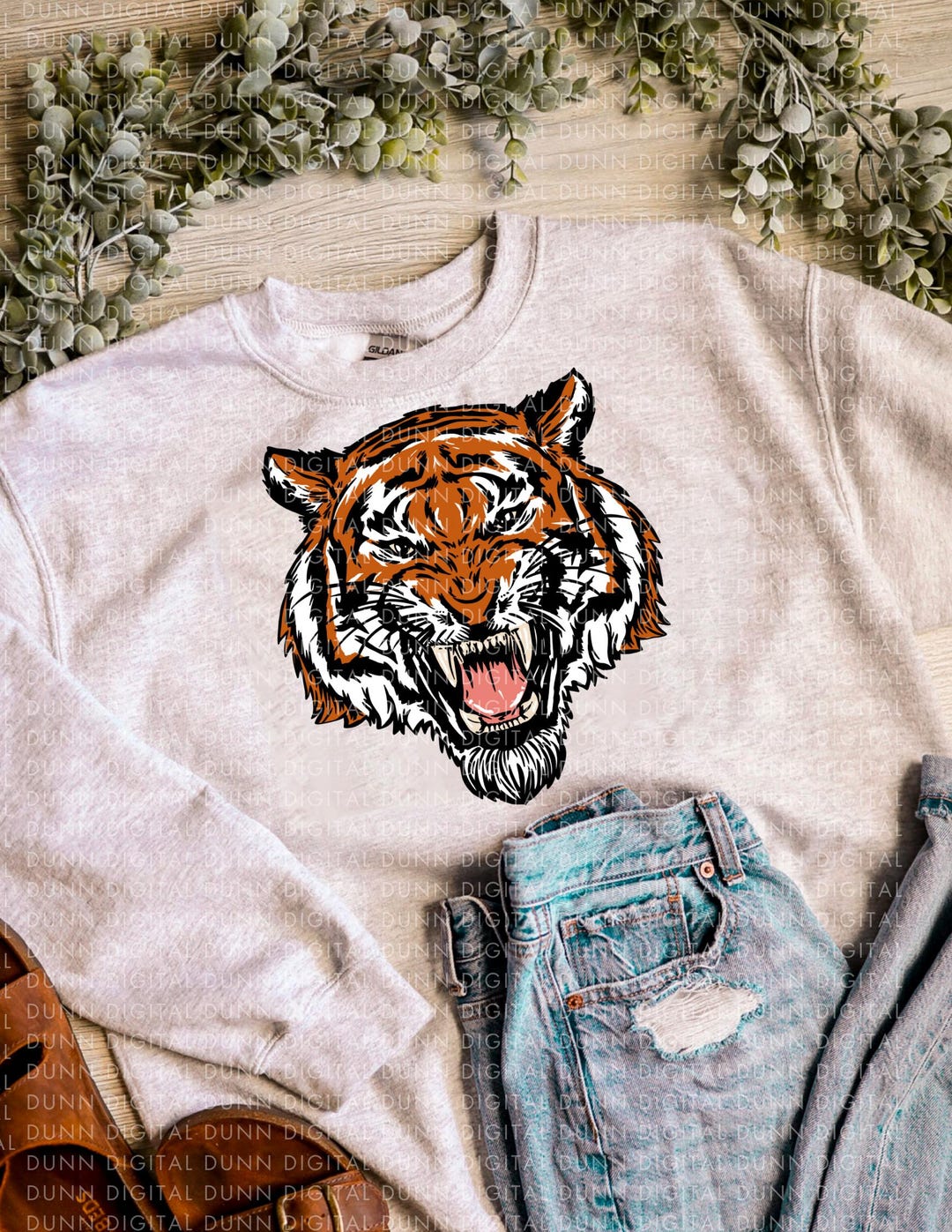 Tiger PNG Sublimation Design DOWNLOAD, Tiger Sublimation Shirt Design ...