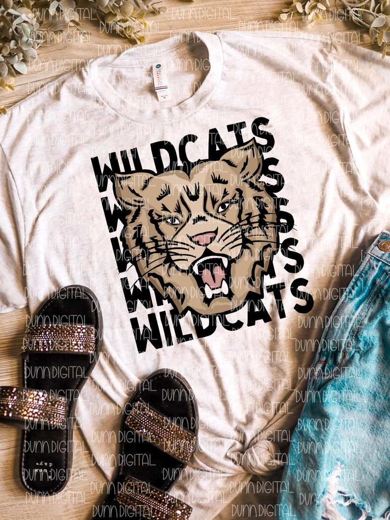 Wildcats PNG Wildcat Mascot PNG Value Pack Wildcat - Etsy