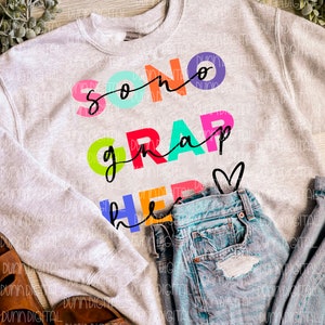 Sonographer Sublimation Design Download, Sonographer PNG, Ultrasound ...