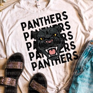 Panther Mascot PNG, Panther Sublimation Design DOWNLOAD, Panther Png ...