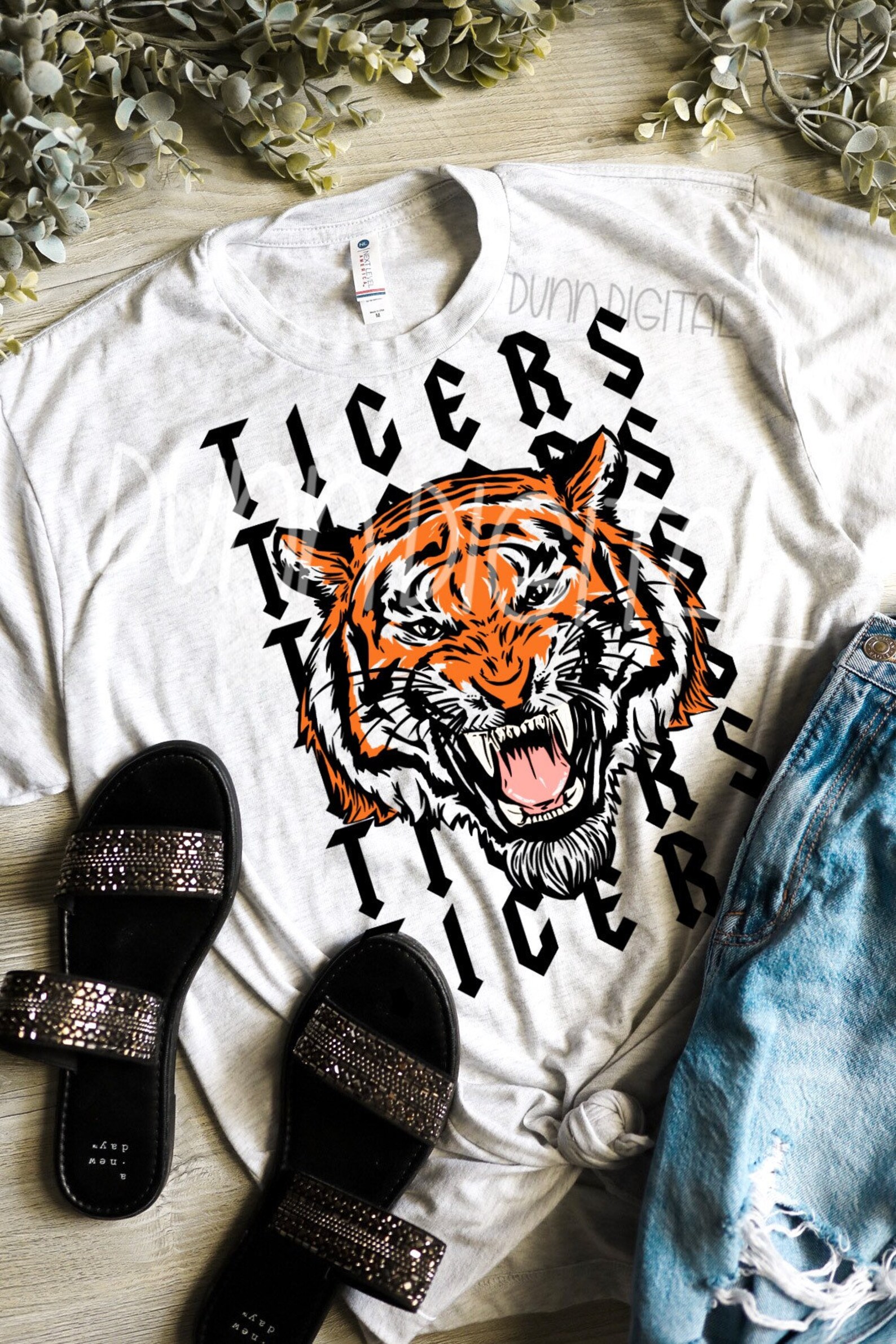 Tiger Mascot PNG, Tiger Sublimation Design DOWNLOAD, Tiger Shirt Design ...