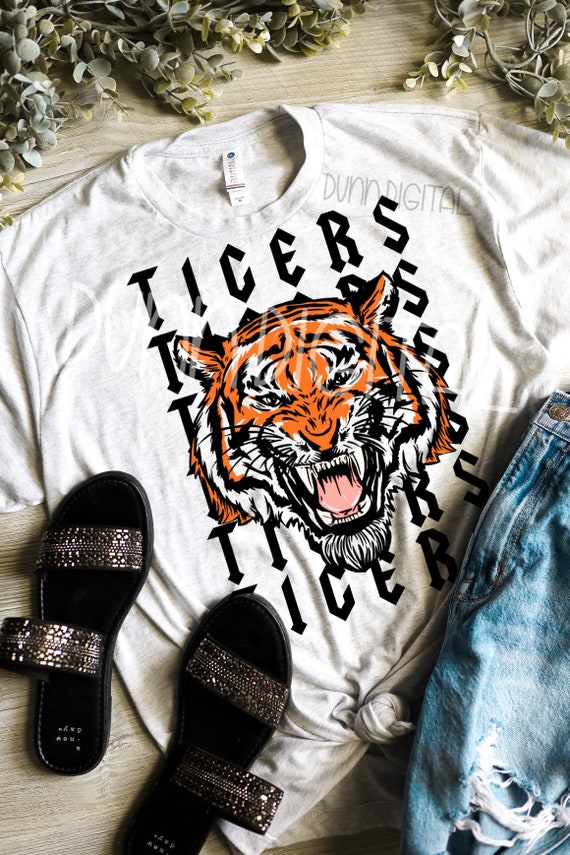Tiger Mascot PNG Tiger Sublimation Design DOWNLOAD Tiger | Etsy