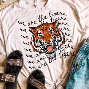 Tiger Mascot PNG, Tiger Sublimation Design DOWNLOAD, Tiger Shirt Design ...