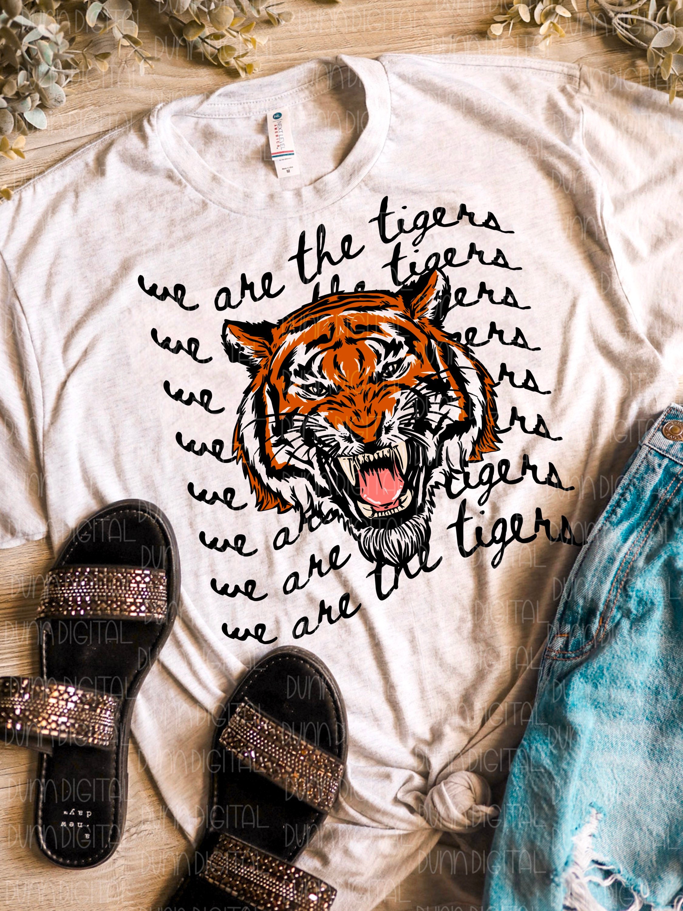 Tiger Mascot PNG, Tiger Sublimation Design DOWNLOAD, Tiger Shirt Design ...