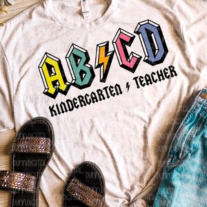 Kindergarten Teacher PNG, Kindergarten Teacher Sublimation Design ...