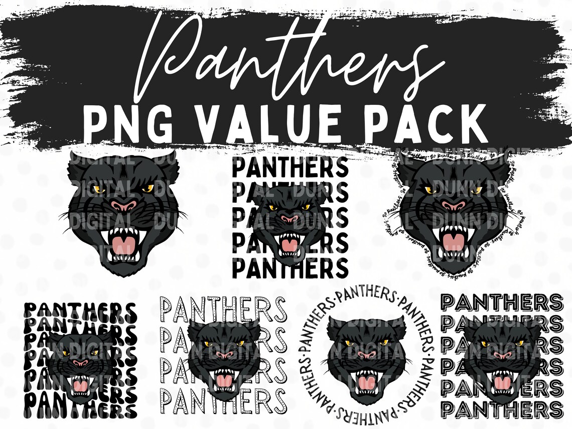 Panther Mascot PNG, Panther Sublimation Design DOWNLOAD, Panther Png ...