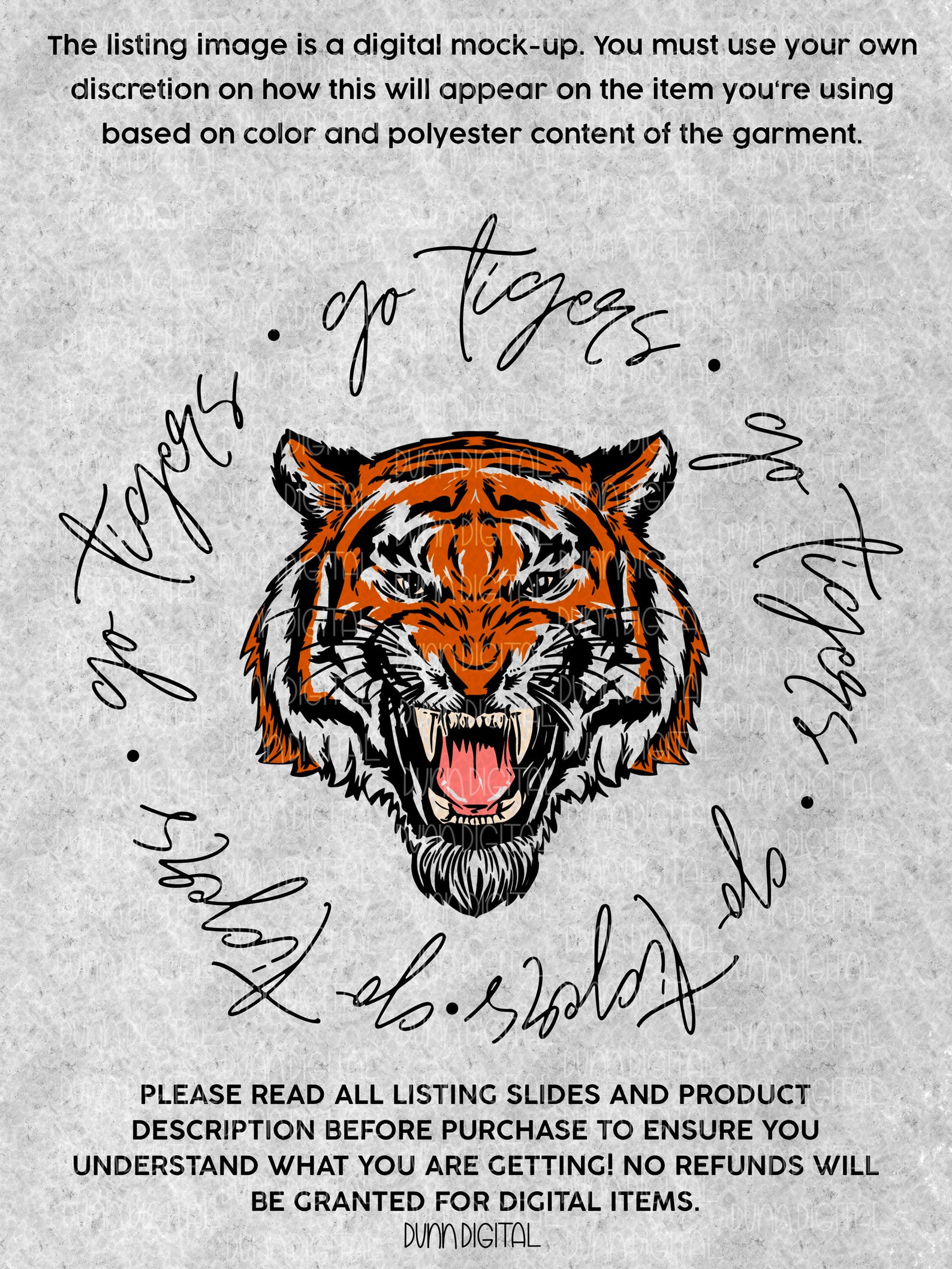 Tiger PNG Sublimation Design DOWNLOAD for Sublimation Transfer, Tiger ...