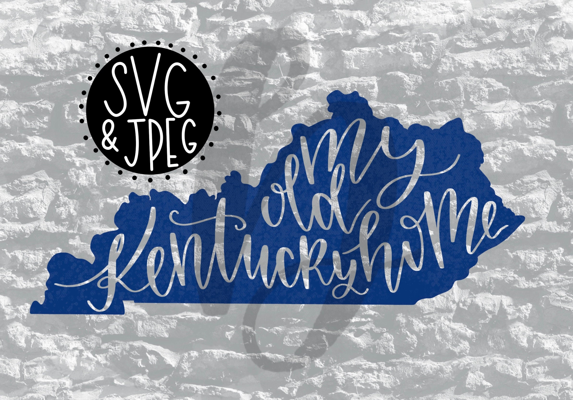 Kentucky SVG My Old Kentucky Home SVG Kentucky Shape SVG - Etsy