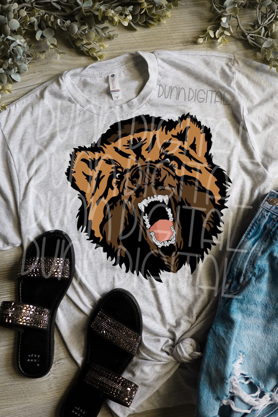 Bear Mascot Sublimation Design DOWNLOAD Bear Sublimation | Etsy