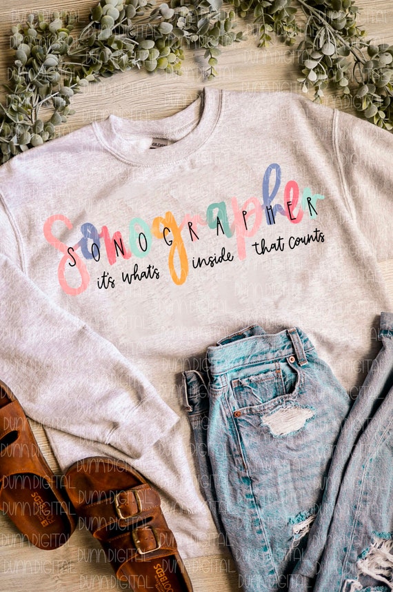 Sonographer Sublimation Design Download Sonographer PNG | Etsy