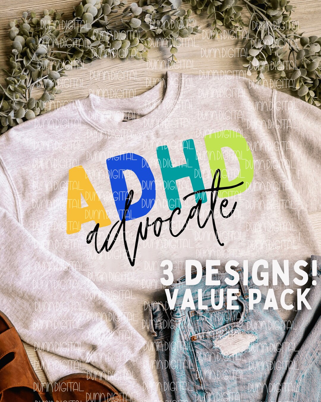 Adhd PNG, Adhd Sublimation Design, Adhd Advocate PNG, Adhd Mom ...