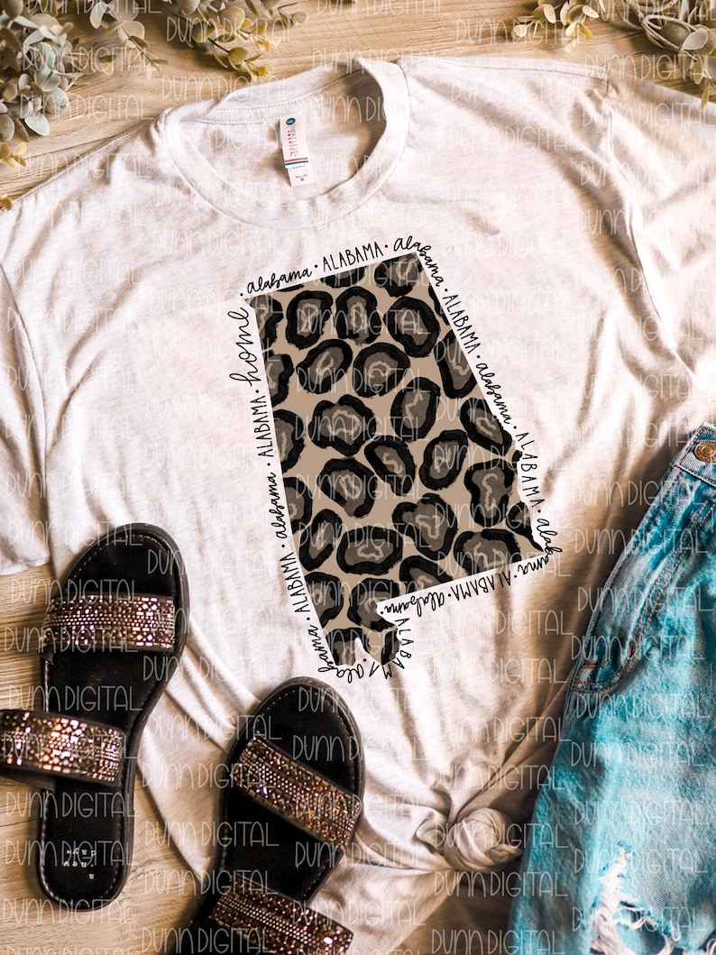 Alabama PNG Alabama Sublimation Design Floral Alabama PNG - Etsy