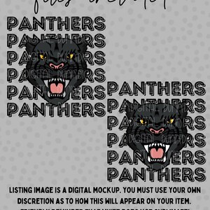 Panther Mascot PNG, Panther Sublimation Design DOWNLOAD, Panther Png ...