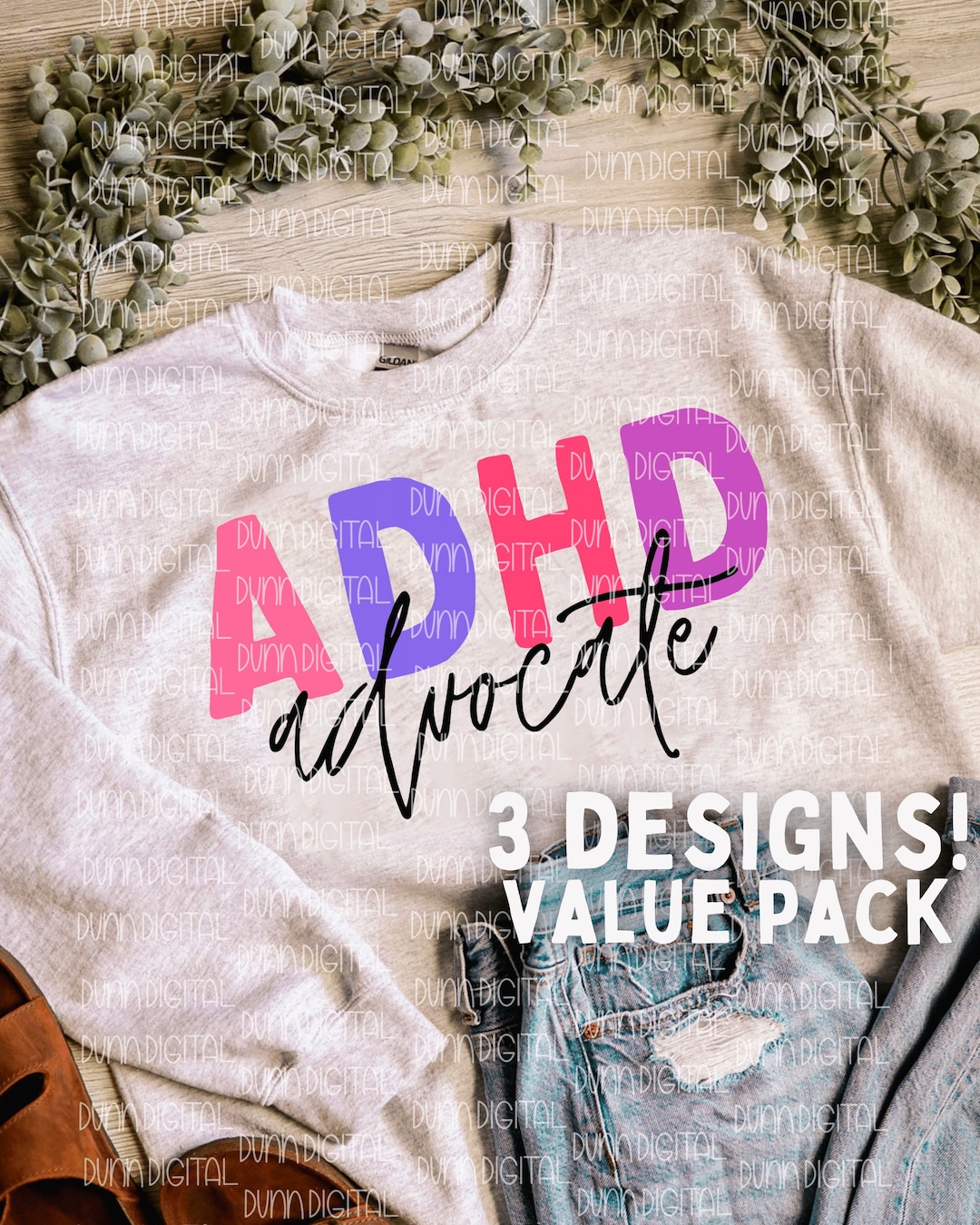 Adhd PNG, Adhd Sublimation Design, Adhd Advocate PNG, Adhd Mama ...