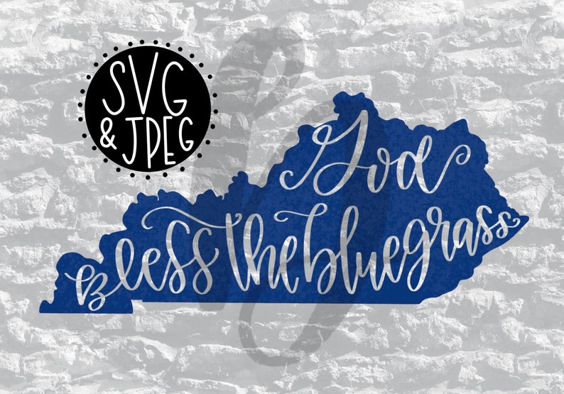 Kentucky Handlettered SVG File for Shirt KY Silhouette Cameo Shirt ...