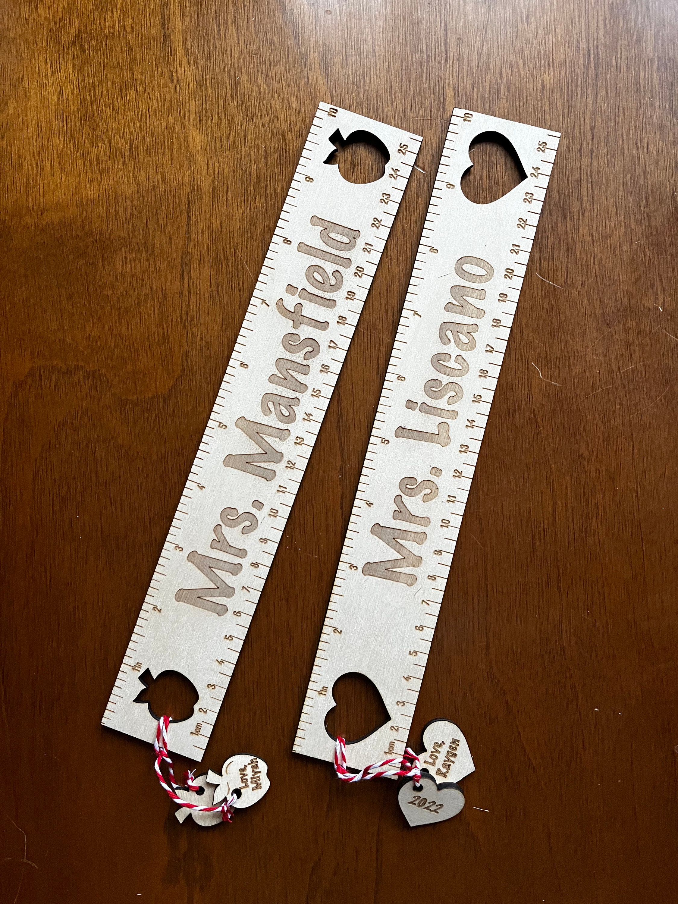 10 Ruler, Teacher Appreciation Gift, Personalized Teacher Gift, Teacher ...