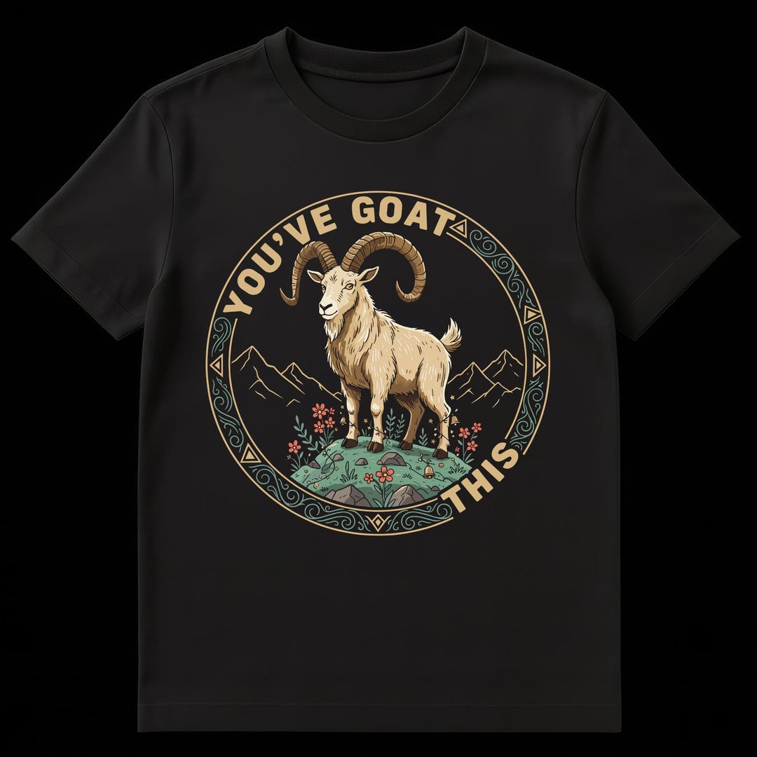 Goat Lover Motivational Pun Animal Encouragement Unisex T-shirt - Etsy