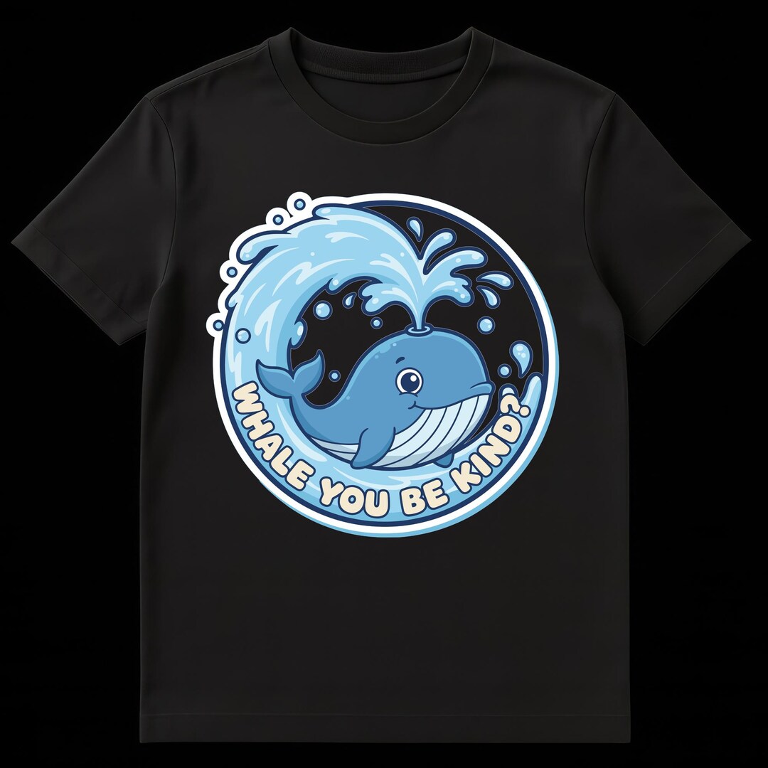 Kindness Advocate Whale Pun Marine Life Humor Unisex T-shirt - Etsy