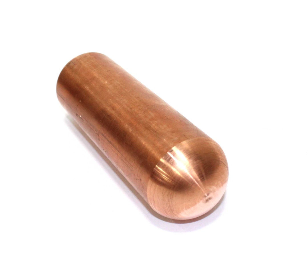 2" Solid Copper Billet - Etsy