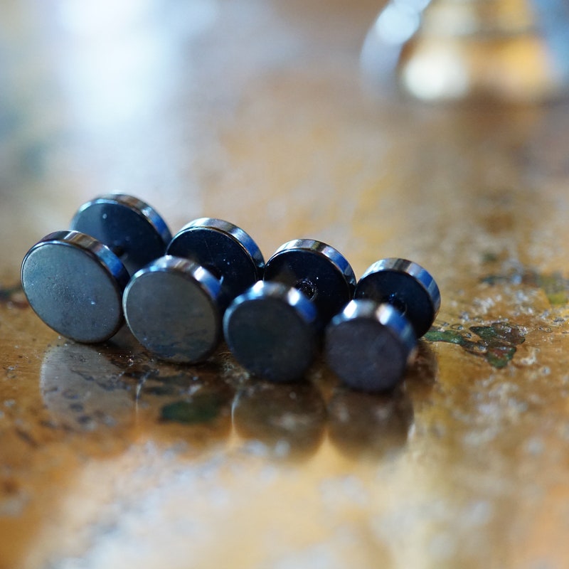 Faux Plug Earrings - Etsy