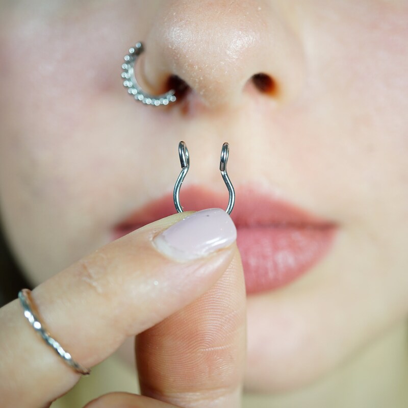 Fake Septum Rings - Etsy