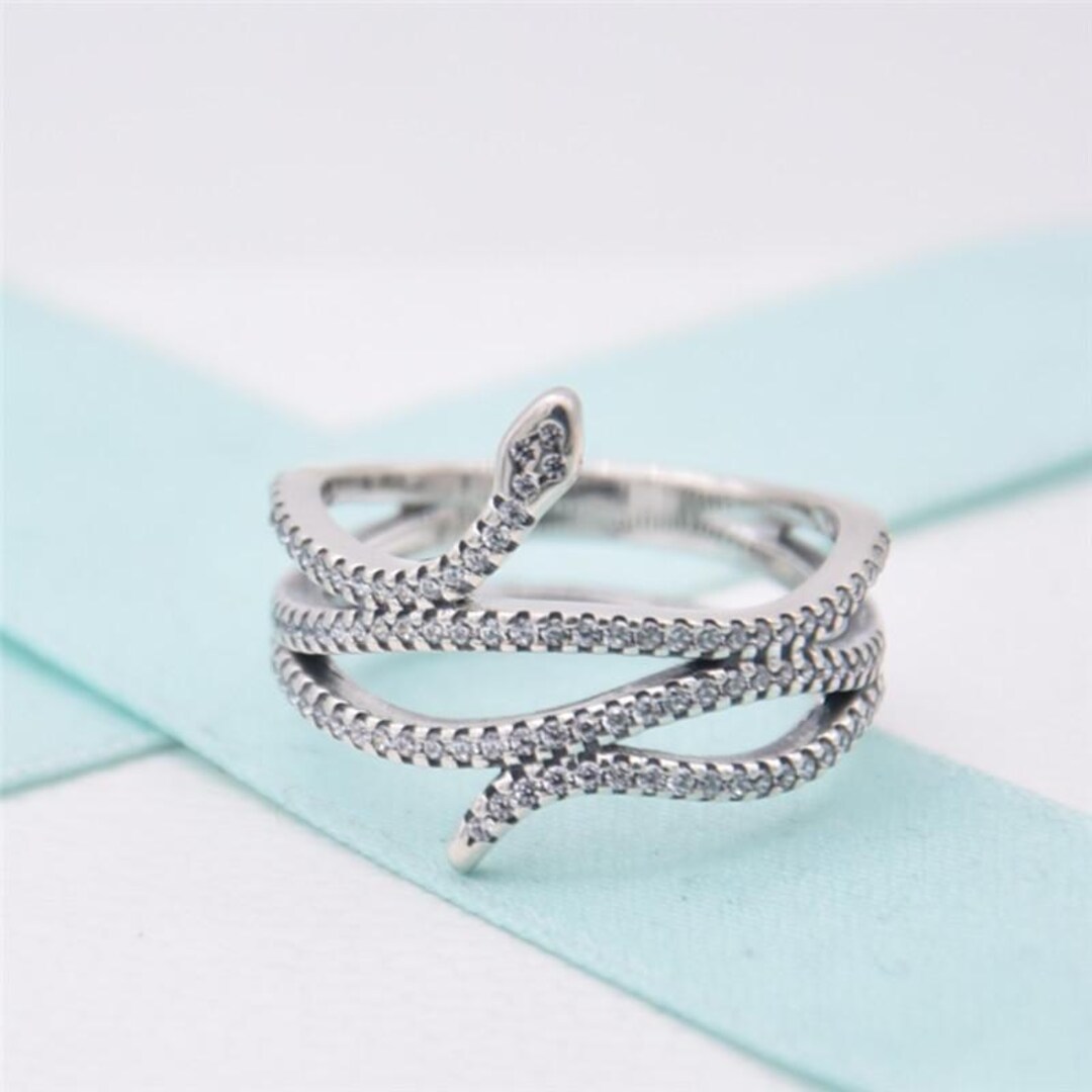 New Pandora Swirling Snake Ring Multiple S925 ALE - Etsy