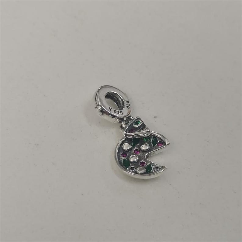 Passion Pizza Pandora Sterling Silver With CZ Charm - Etsy