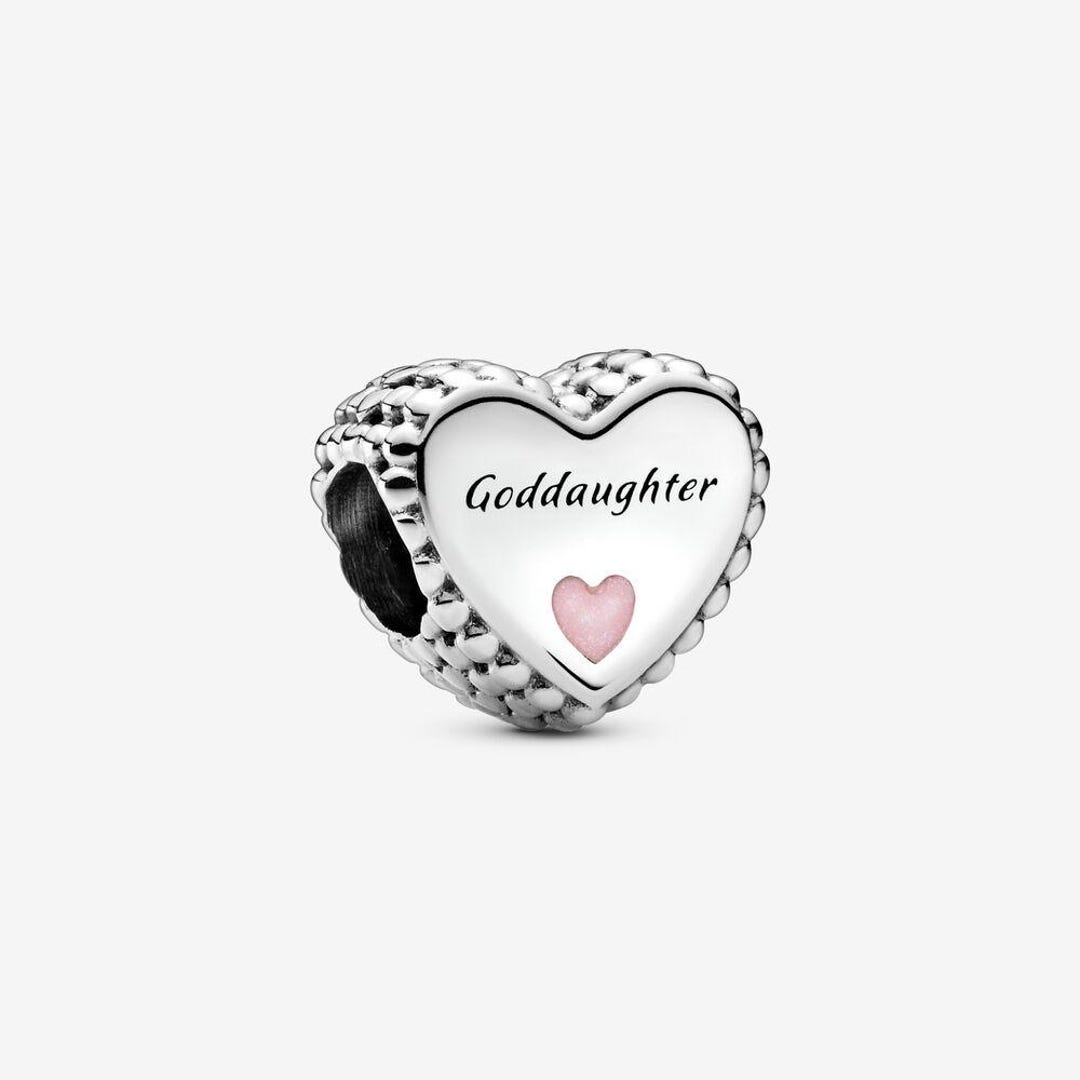 ALE S925 Silver Pandora Goddaughter Heart Charm - Etsy UK