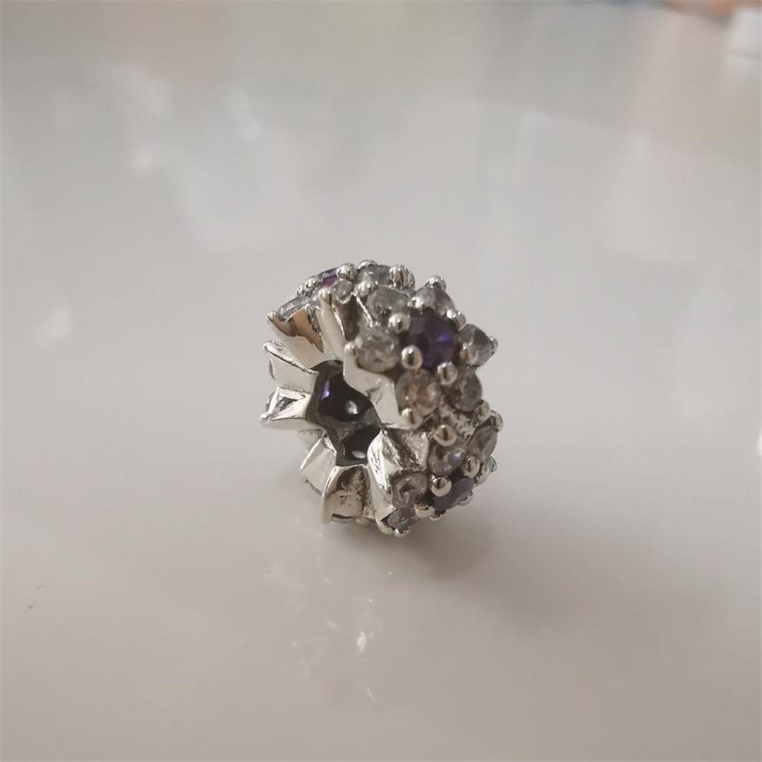 Pandora Charm Forget Me Not Spacer With Pouch S925 - Etsy