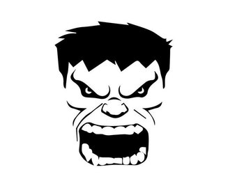 Hulk decal | Etsy