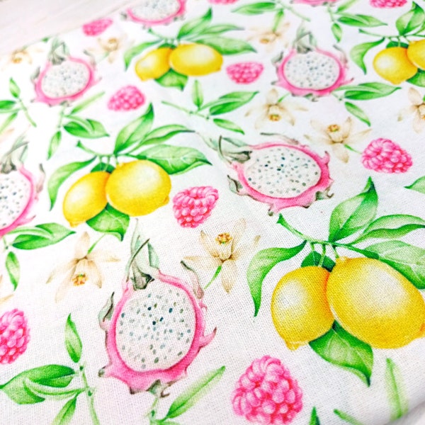 Fruit Fabric - Etsy