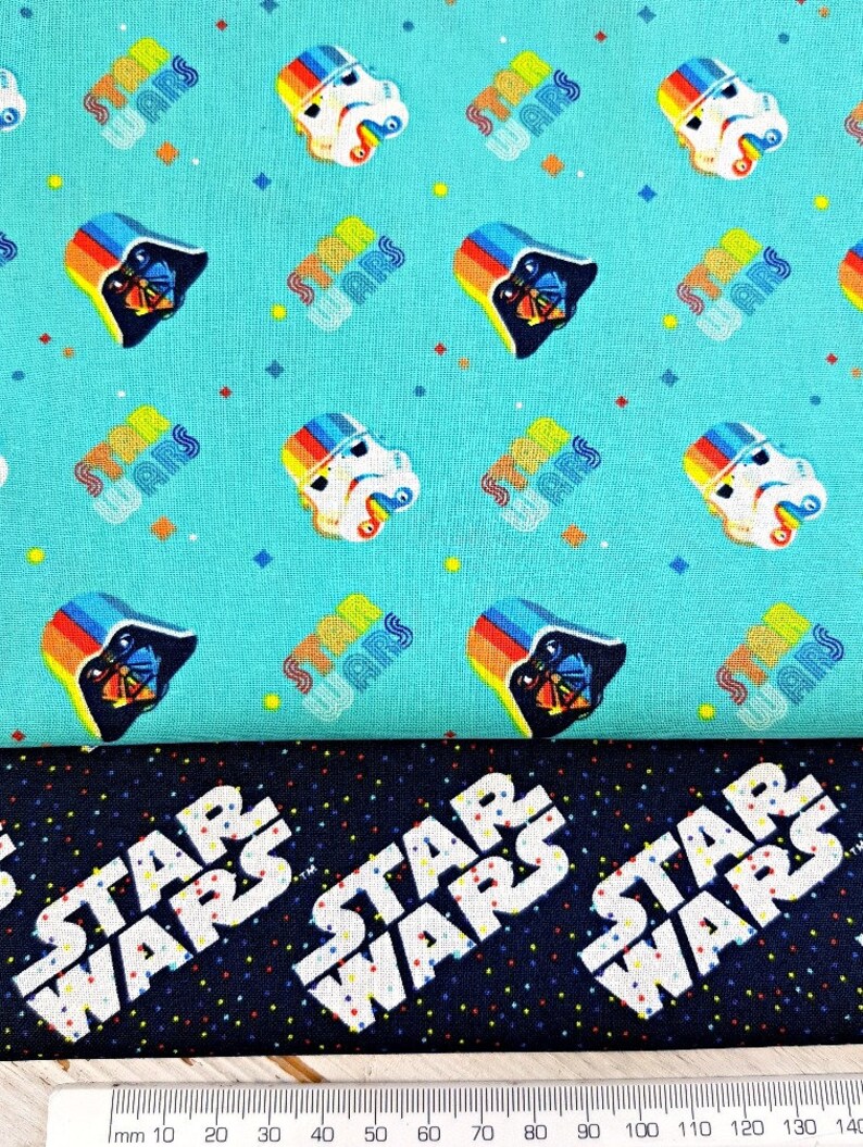 Star Wars Fat Quarter Bundle Star Wars Fabric 100% Cotton - Etsy