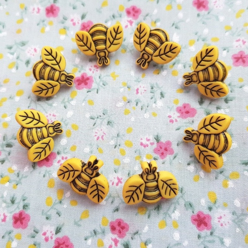 Bee Buttons - Etsy